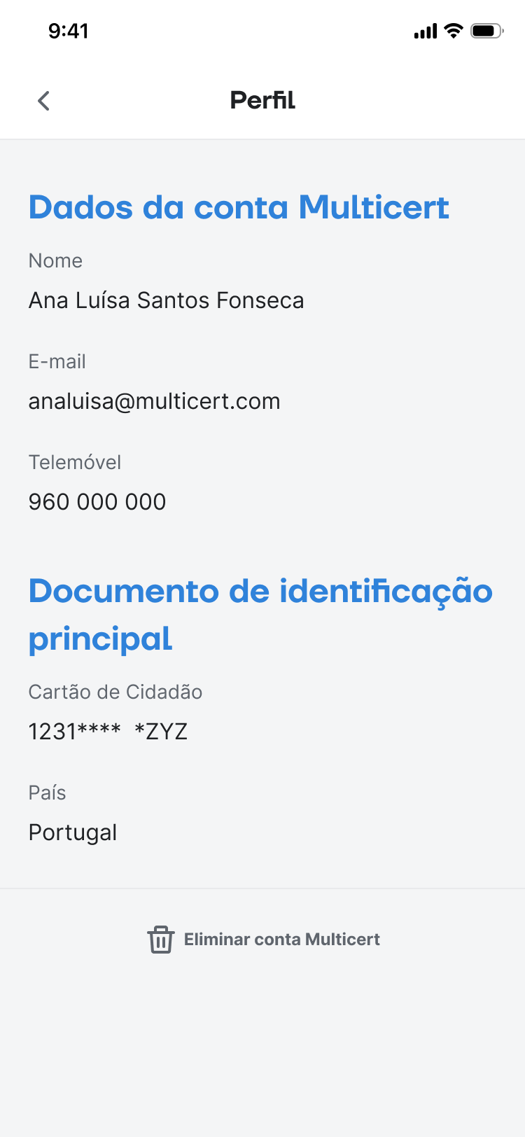 Multicert ID (mID) – Apoio ao Cliente